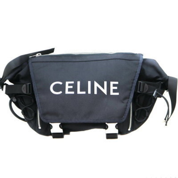 Celine | Bags | Celine Trekking Messenger Body Bag Nylon Black | Poshmark